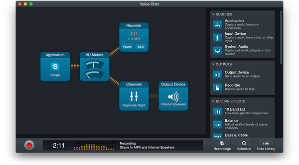 Rogue Amoeba - Under the Microscope » Blog Archive » Audio Hijack 3 Has ...