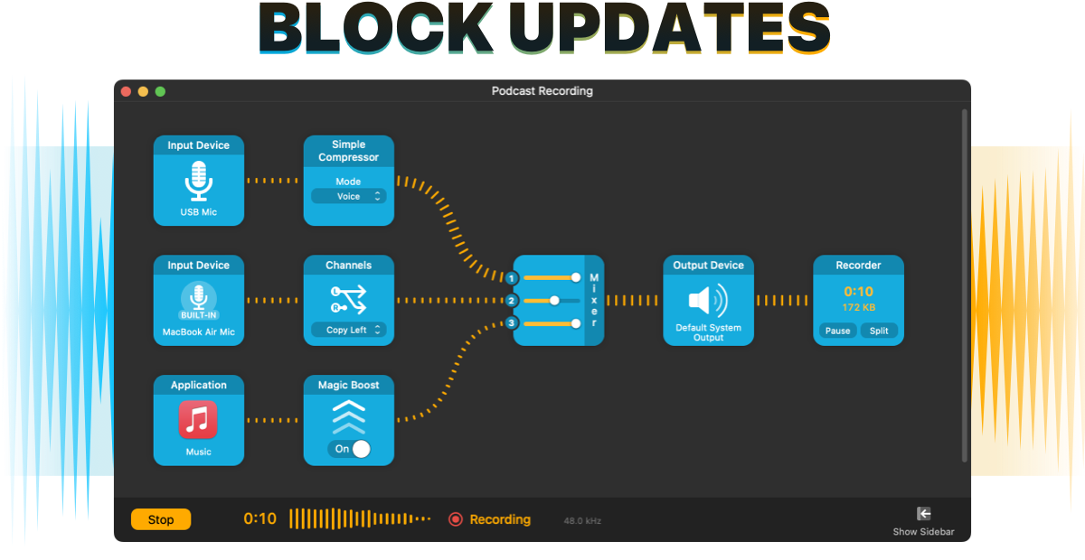 Rogue Amoeba - Under the Microscope » Blog Archive » Audio Hijack 4 Has ...